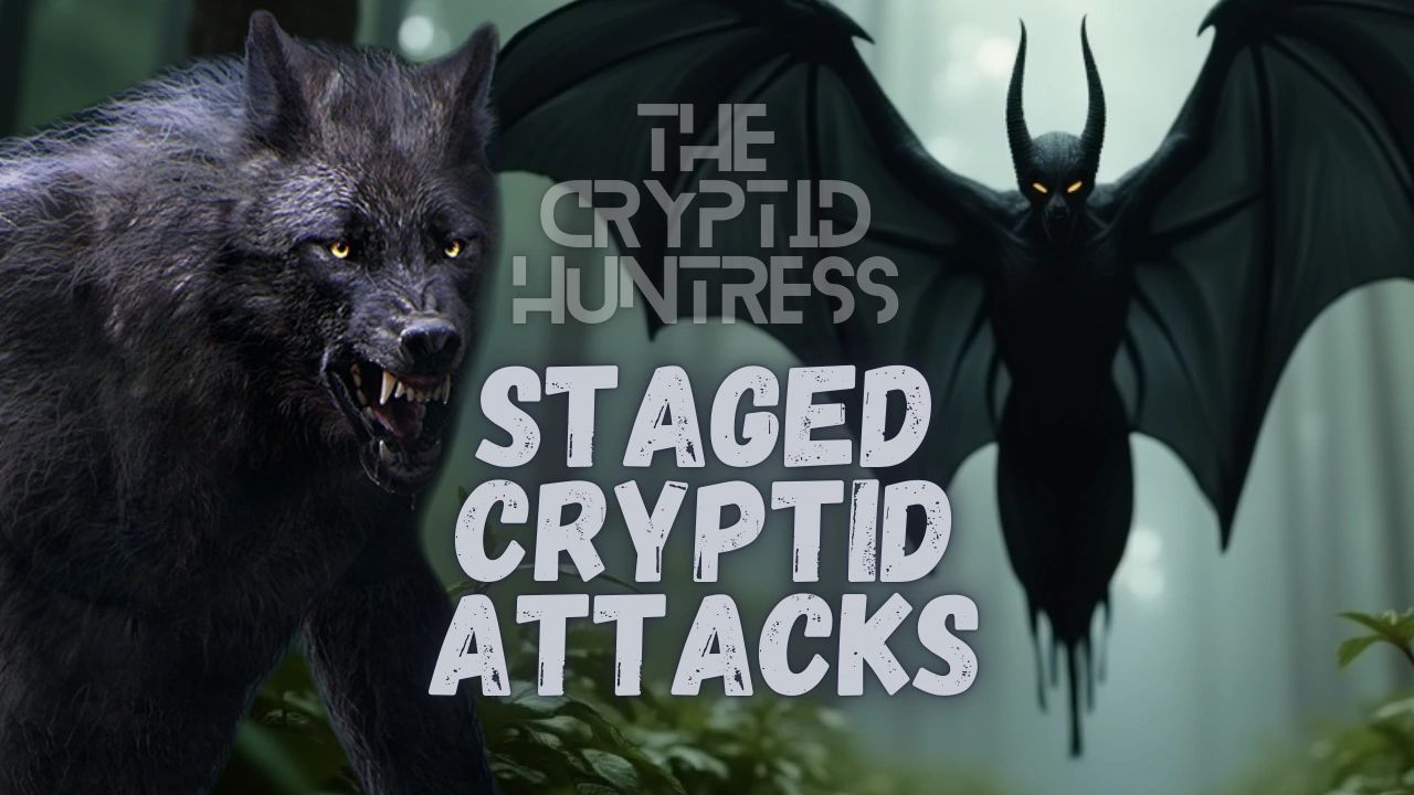 Cryptid Attack PSYOPS - When Govts Use the Cover of Cryptids